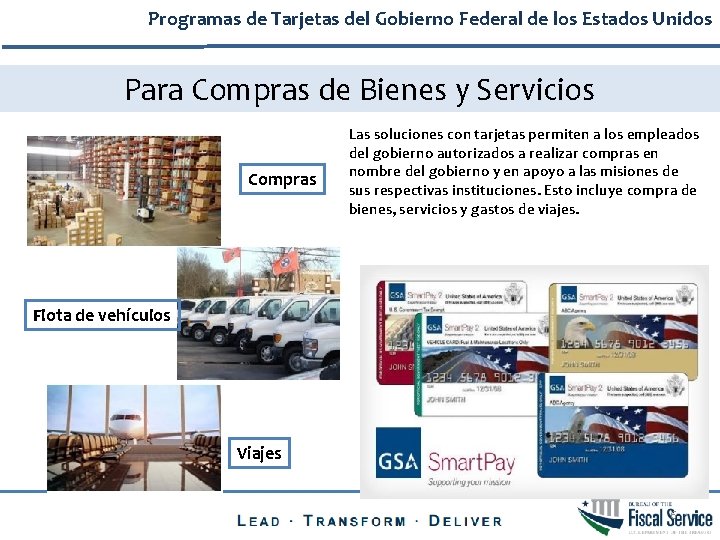Programas de Tarjetas del Gobierno Federal de los