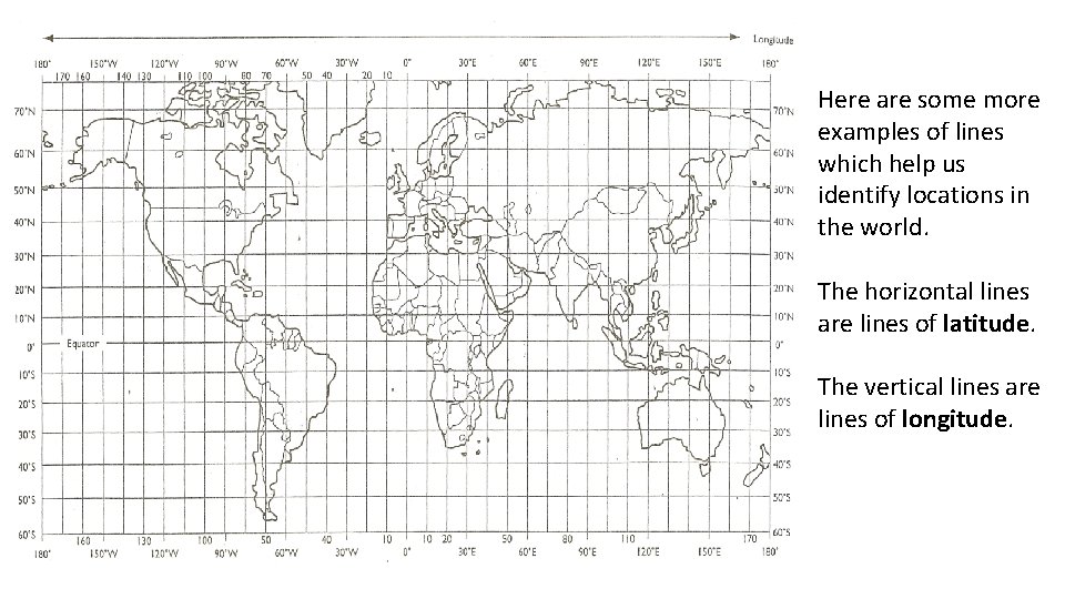WALT use latitude and longitude to locate Egypt