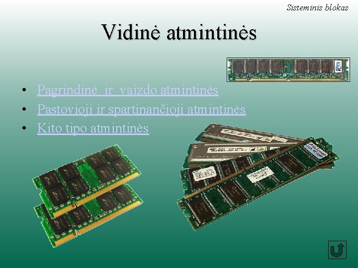 Kompiuterio technin ranga Esc ieiti Sisteminis blokas vesties