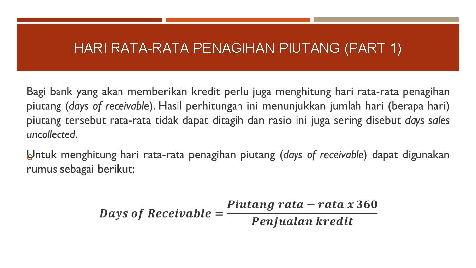 DASAR MANAJEMEN KEUANGAN BAB 7 MANAJEMEN PIUTANG DEFINISI