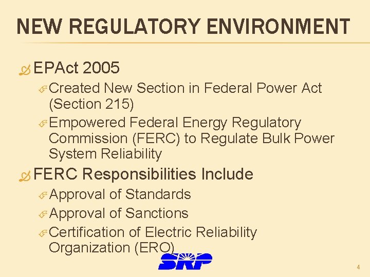 NERC MANDATORY RELIABILITY STANDARDS Arizona Corporation Commission BTA