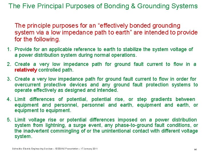 The Differences Between and Purposes for Bonding Grounding