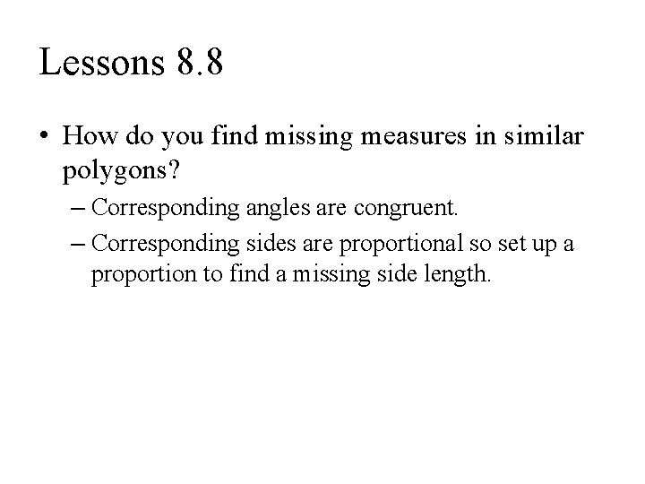 Lesson 8 1 How do you find angle