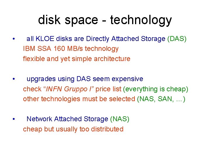 KLOE Computing Update Paolo Santangelo INFN LNF KLOE