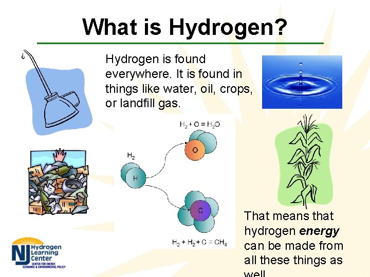 New Jersey Hydrogen Learning Center Hydrogen Basics for
