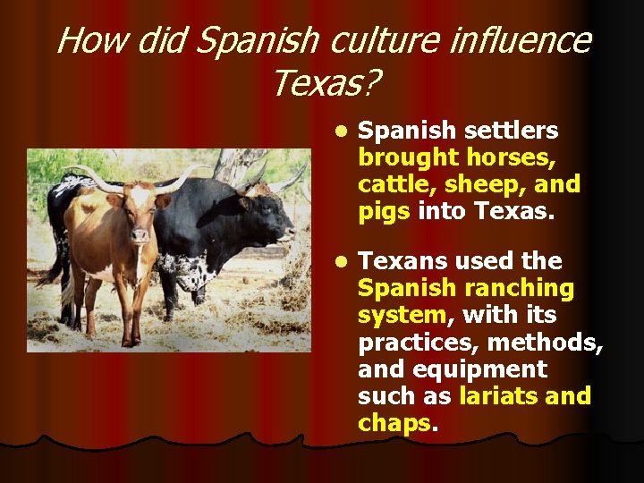 Spanish Rule Ends in Texas Main Idea After
