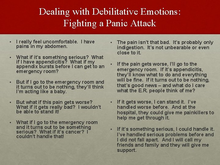 Chapter Five Emotions Thinking Feeling and Communicating What