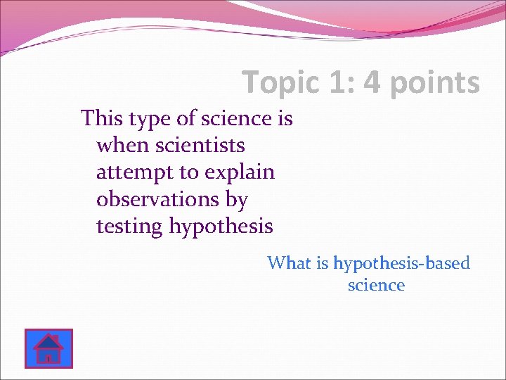 Biology 101 Test 1 Review JEOPARDY Part 2