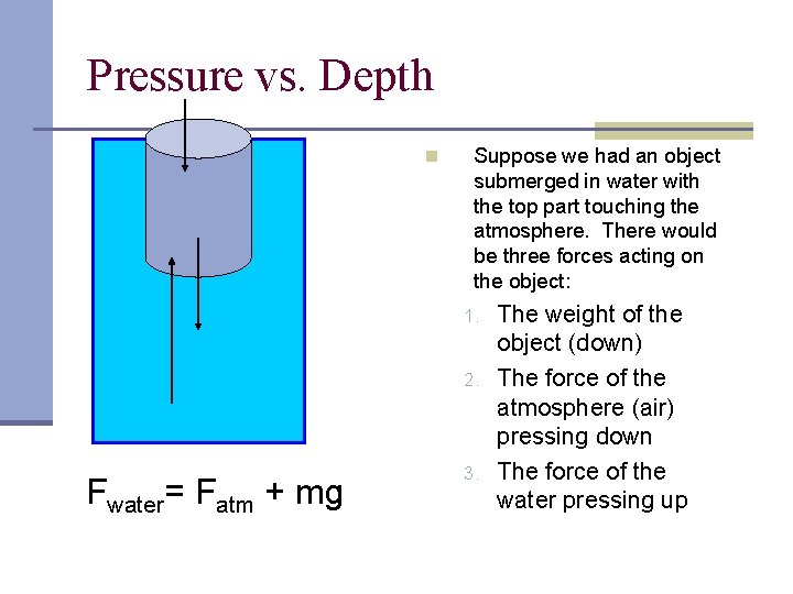 Fluid Mechanics Hydrostatics AP Physics B States of