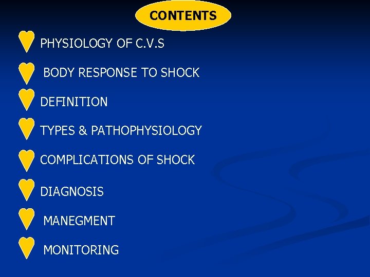 SHOCK BY DR A AGLAN MD CRITICAL CARE