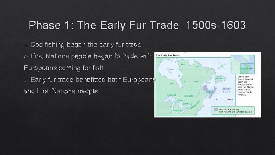5 Phases of the Fur Trade in Canada