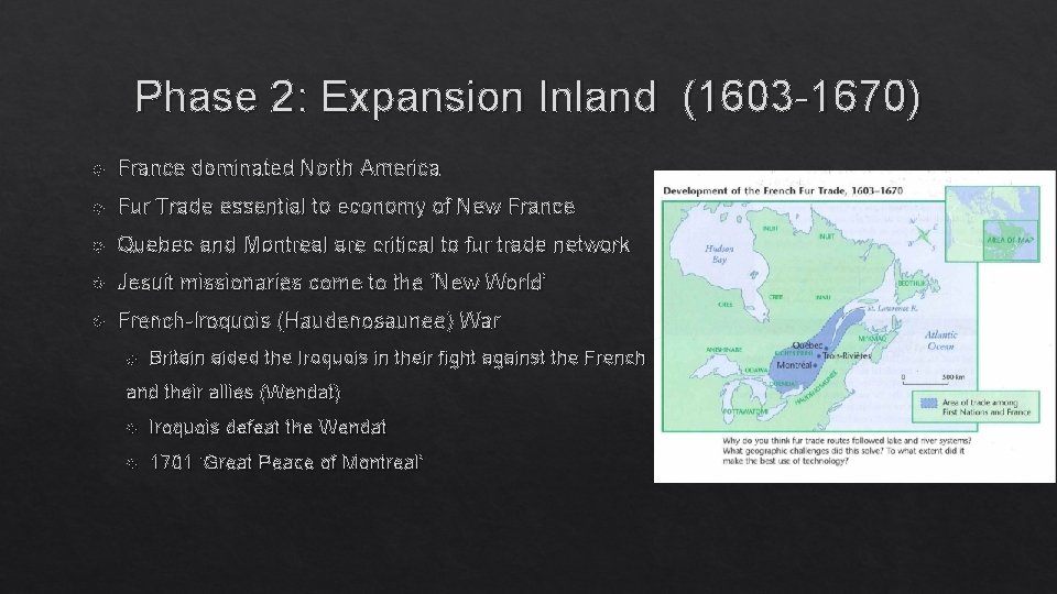 5 Phases of the Fur Trade in Canada