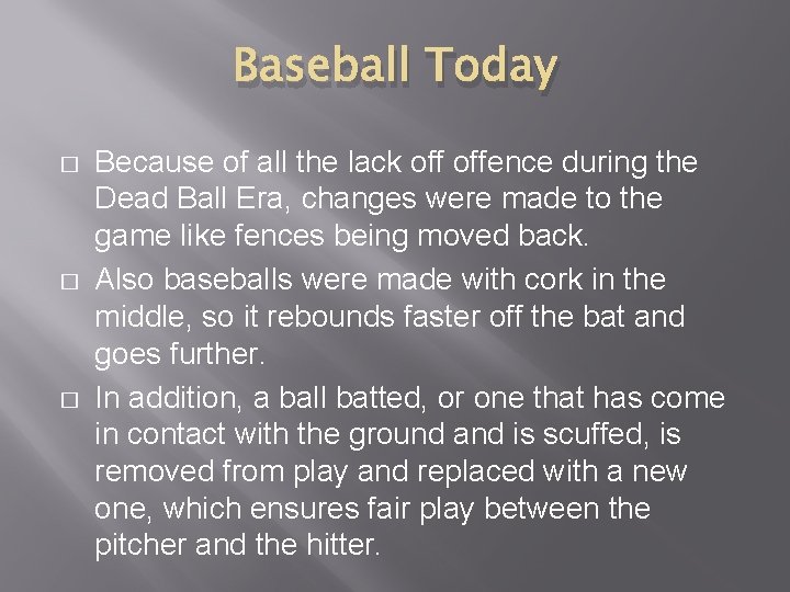 DEAD BALL REPORT By Ethan Rutter Author Thomas