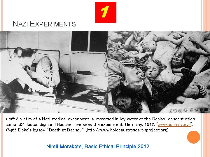 From Basic Ethical Principles to Informed Consent Process