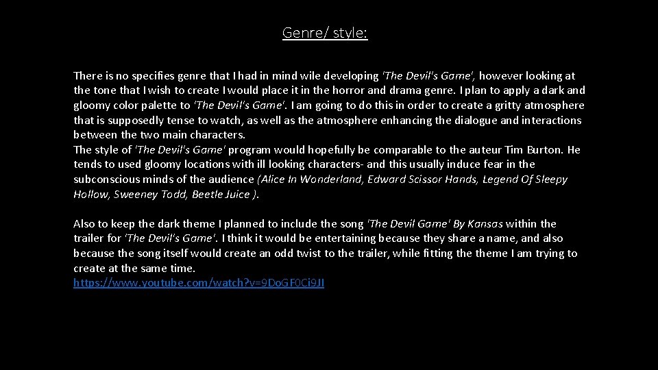 The Devils Game Pitched by Danielle Worrall Synopsis