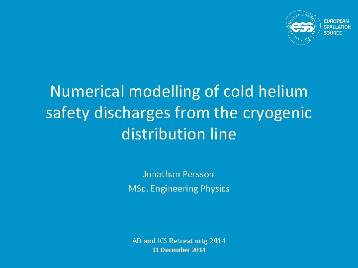 Numerical modelling of cold helium safety discharges from