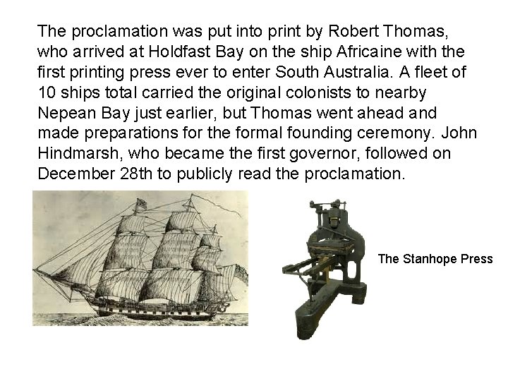 Proclamation Day th 28 December 2017 Proclamation Day