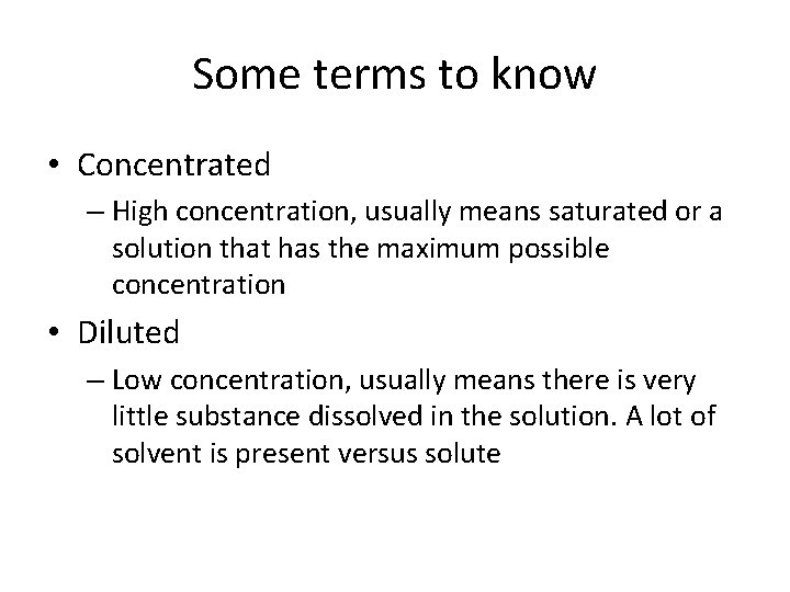 Molar Concentration Derived Units Remember Density is gm