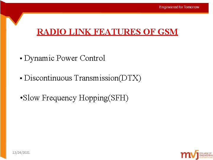 Subject Name GSM Subject Code 10 EC 843