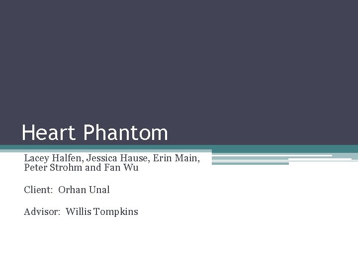 Heart Phantom Lacey Halfen Jessica Hause Erin Main