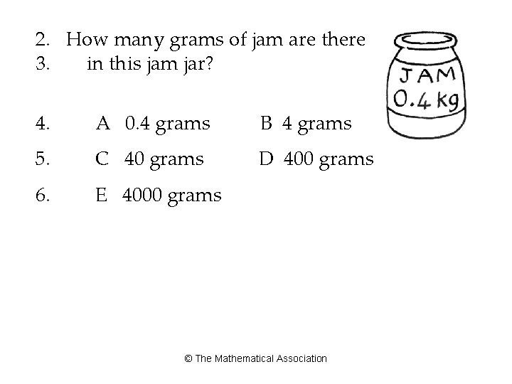 Primary Mathematics Challenge November 2018 The Mathematical Association