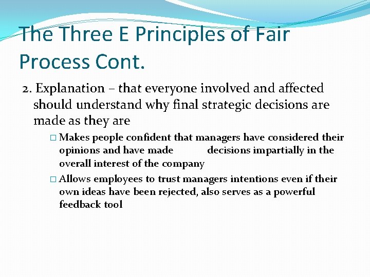 Blue Ocean Strategy Ch 8 Build Execution into