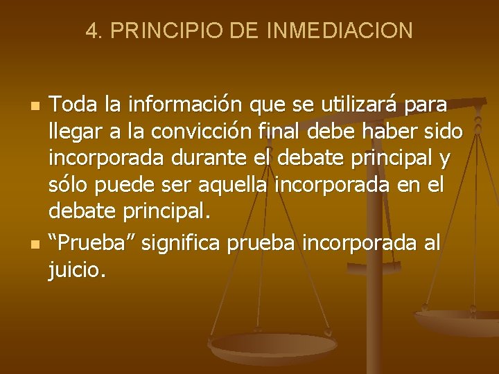 Juicio Oral Importancia a Es la etapa plena