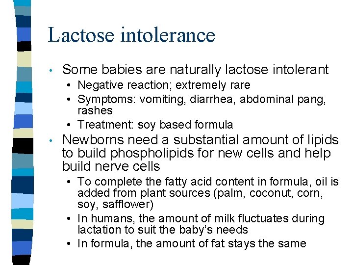 Special Issues in Human Nutrition IB Topic A