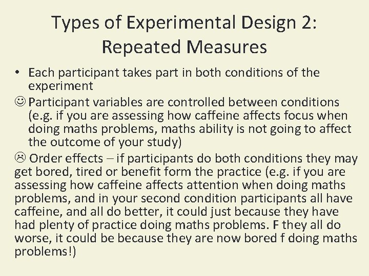 A Level Psychology Transition 2021 Task 2 Aims
