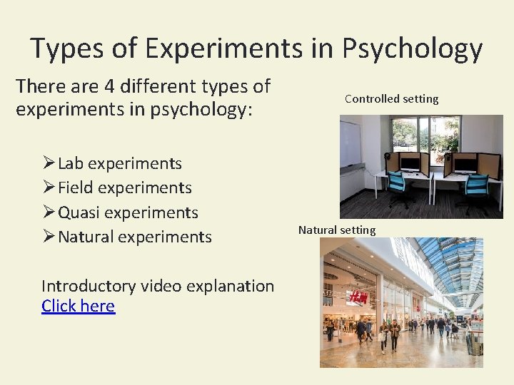 A Level Psychology Transition 2021 Task 2 Aims