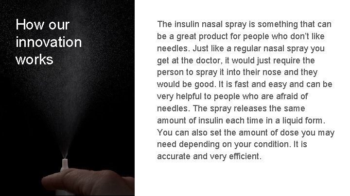 Insulin Nasal Spray Siyoma Ghebre Em Siu Jakayla