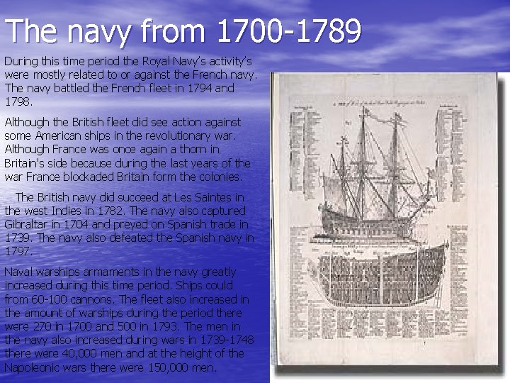 The Royal navyFrom its beginnings to present day