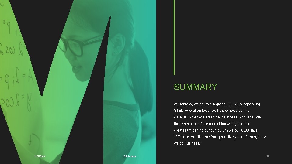 S T E M PITCH DECK MIRJAM NILSSON