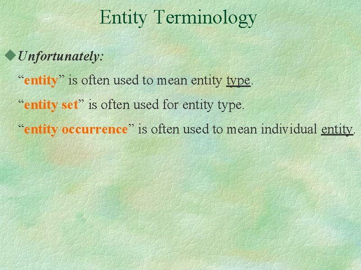FundamentalsICY Databases 201213 Week 4 John Barnden Professor