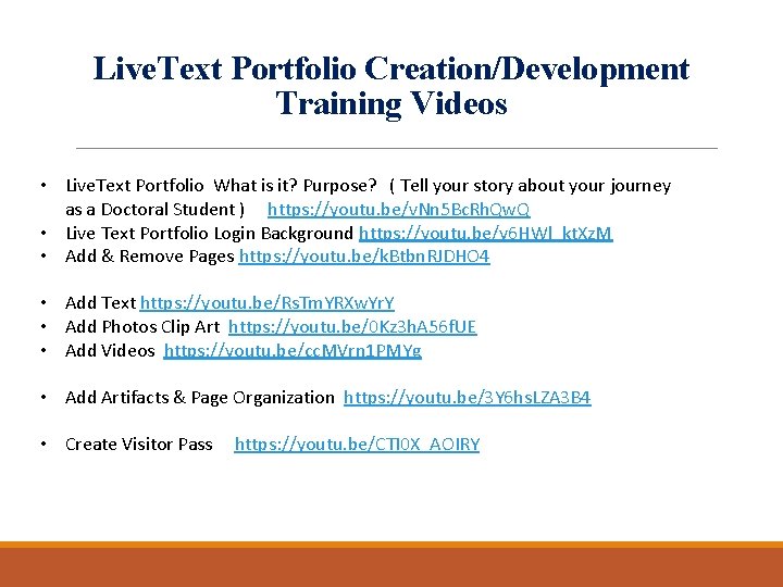 Brandman University An Immersion Miniversity Live Text Portfolio
