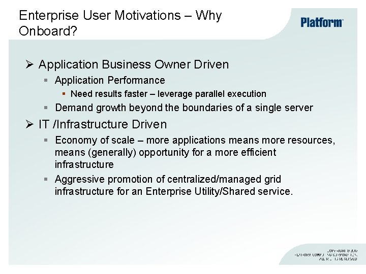 Introduction to Grid Application OnBoarding Nick Werstiuk werstiukplatform