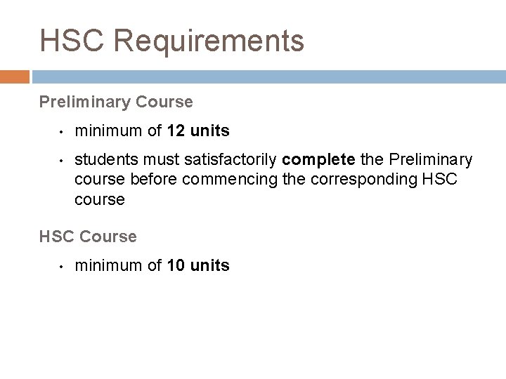 YEAR 10 SUBJECT SELECTION FOR STAGE 6 2017