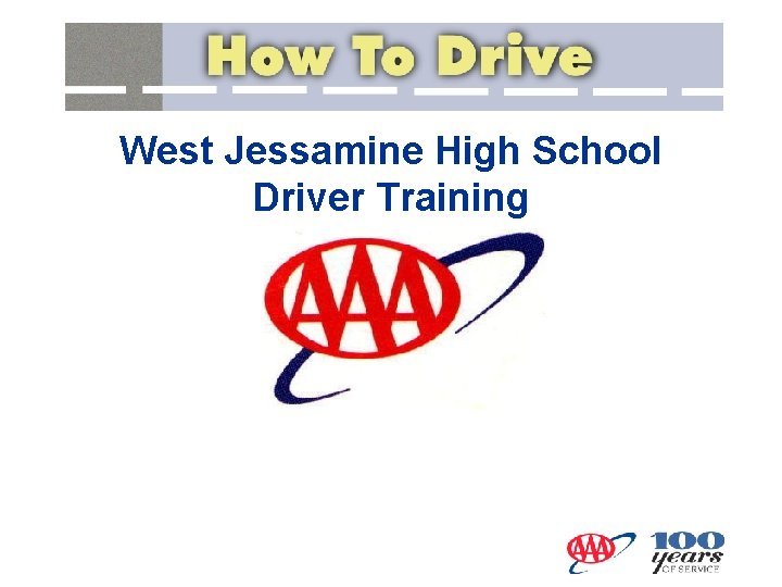West Jessamine High School Driver Training Introduction 50