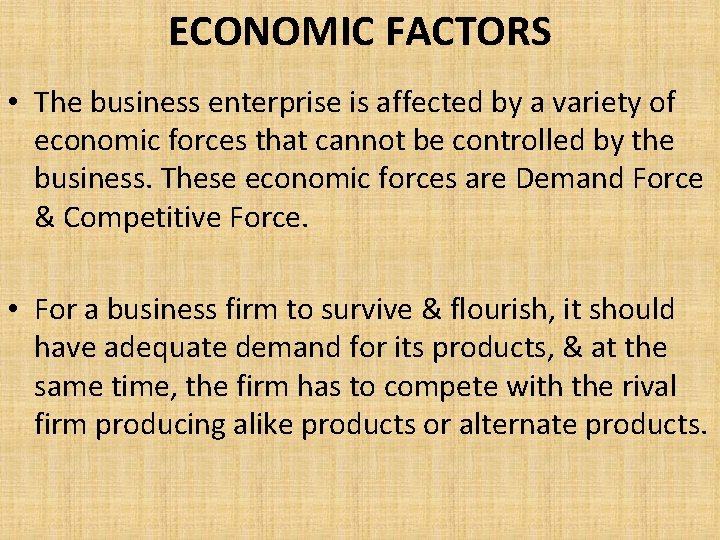 CH 2 INTERNATIONAL BUSINESS ENVIRONMENT IMPORTANCE OF INTERNATIONAL