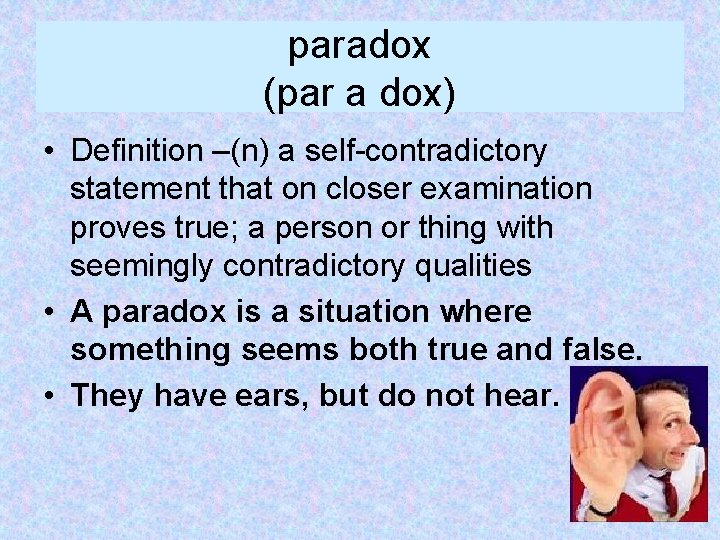 Vocabulary Unit 7 amiss a miss Definition adj