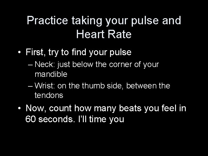 Pulse and Blood Pressure 11 d Pulse pressure