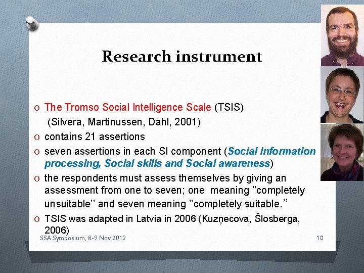 CHANGES OF INDICATORS OF SOCIAL INTELLIGENCE FOR SUBSTANCE