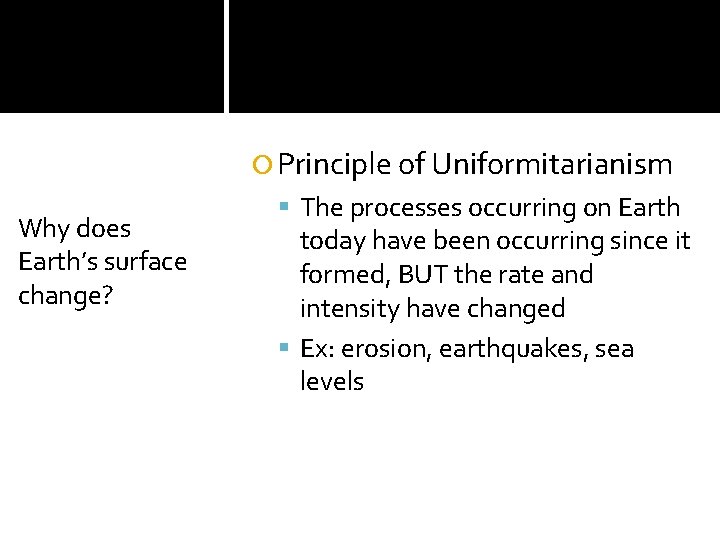 RightSide Geologic Principles Notes 22312 Get Ready to