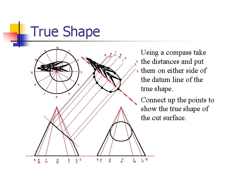 True Shapes The Cone Technology Department Graphic Communication