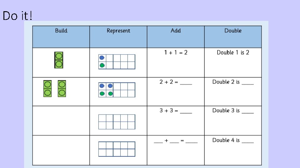 Year 1 Maths st week beginning 1 May