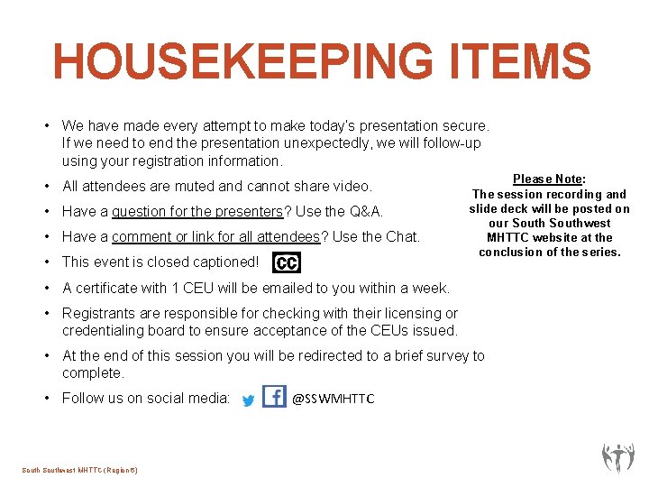 Get to know the Zoom Webinar interface Southwest