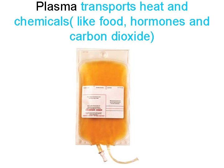The Circulatory System Blood is composed made up