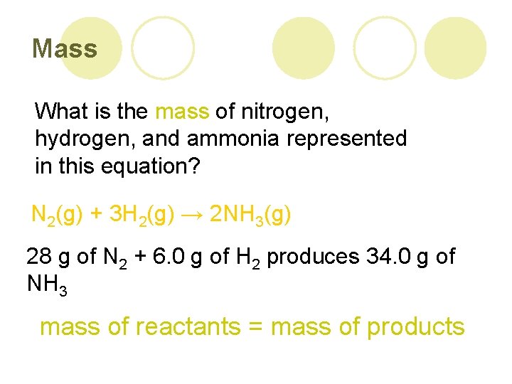 Stoichiometry Interpreting Chemical Equations Chapter 12 Recipe Analogy