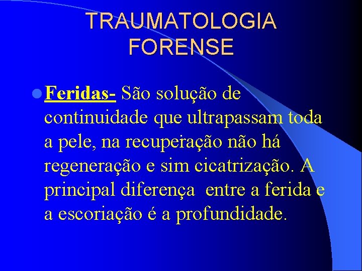 Tipos Especiais de Equimose l Manchas subpleurais de