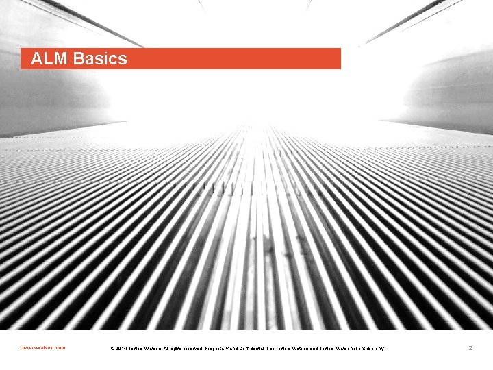 Basics of Trends in ALM CIEBA Adam Levine